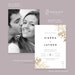Gold Foil Wedding Invitation INSTANT DOWNLOAD Gold Goil Look - Etsy
