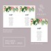 Baby Shower Seating Chart Small Cards INSTANT DOWNLOAD, Editable Pdf ...
