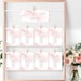 Baby Shower Seating Chart Small Cards INSTANT DOWNLOAD, Editable Pdf ...