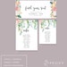 Baby Shower Seating Chart Small Cards INSTANT DOWNLOAD, Editable Pdf ...