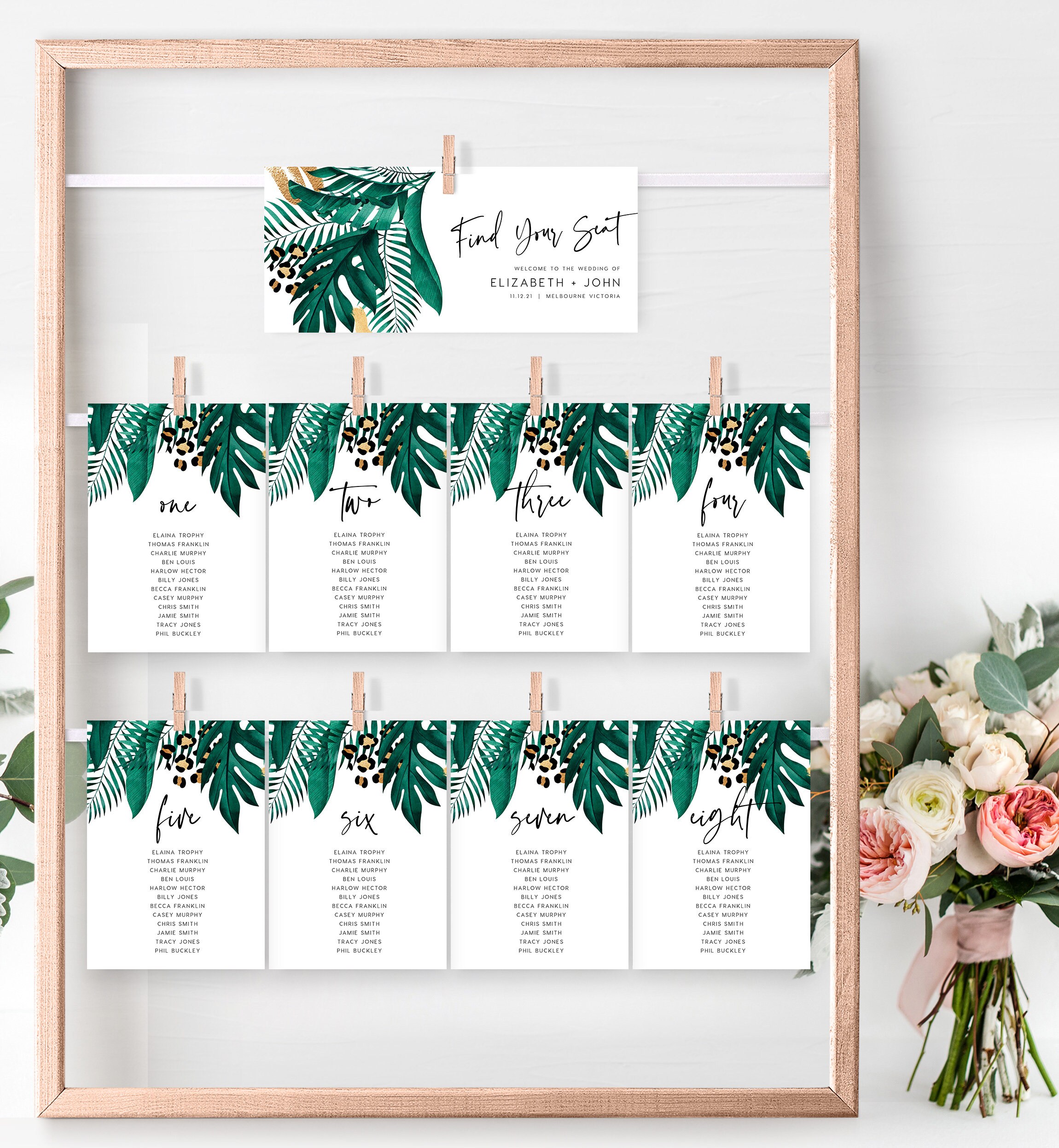 Baby Shower Seating Chart Small Cards INSTANT DOWNLOAD, Editable Pdf ...
