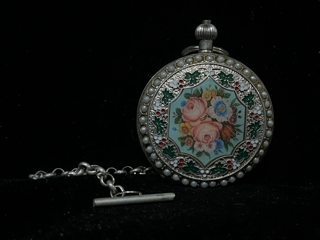 Sun Moon Star Double Pocket Watch Crafts.105 - Etsy