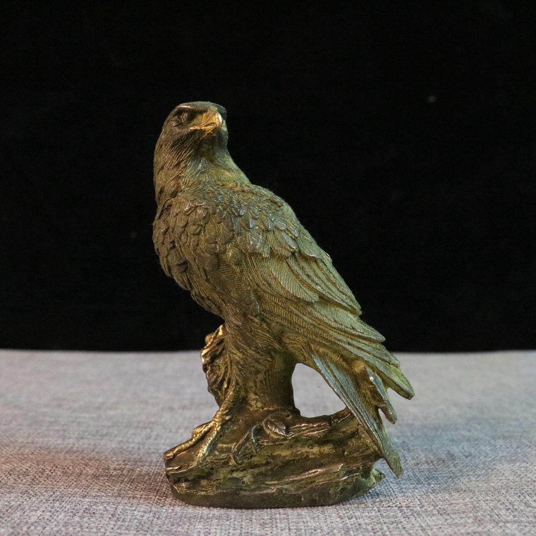 Chinese Antique Pure Copper Eagle - Etsy
