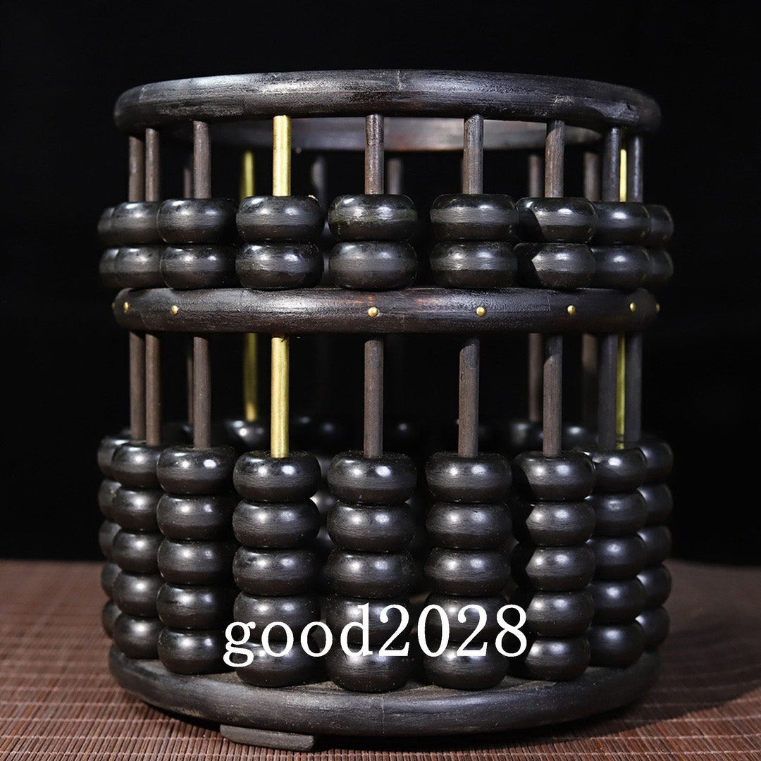 Old Collection high-note Abacus Wooden Frame Round Abacus - Etsy