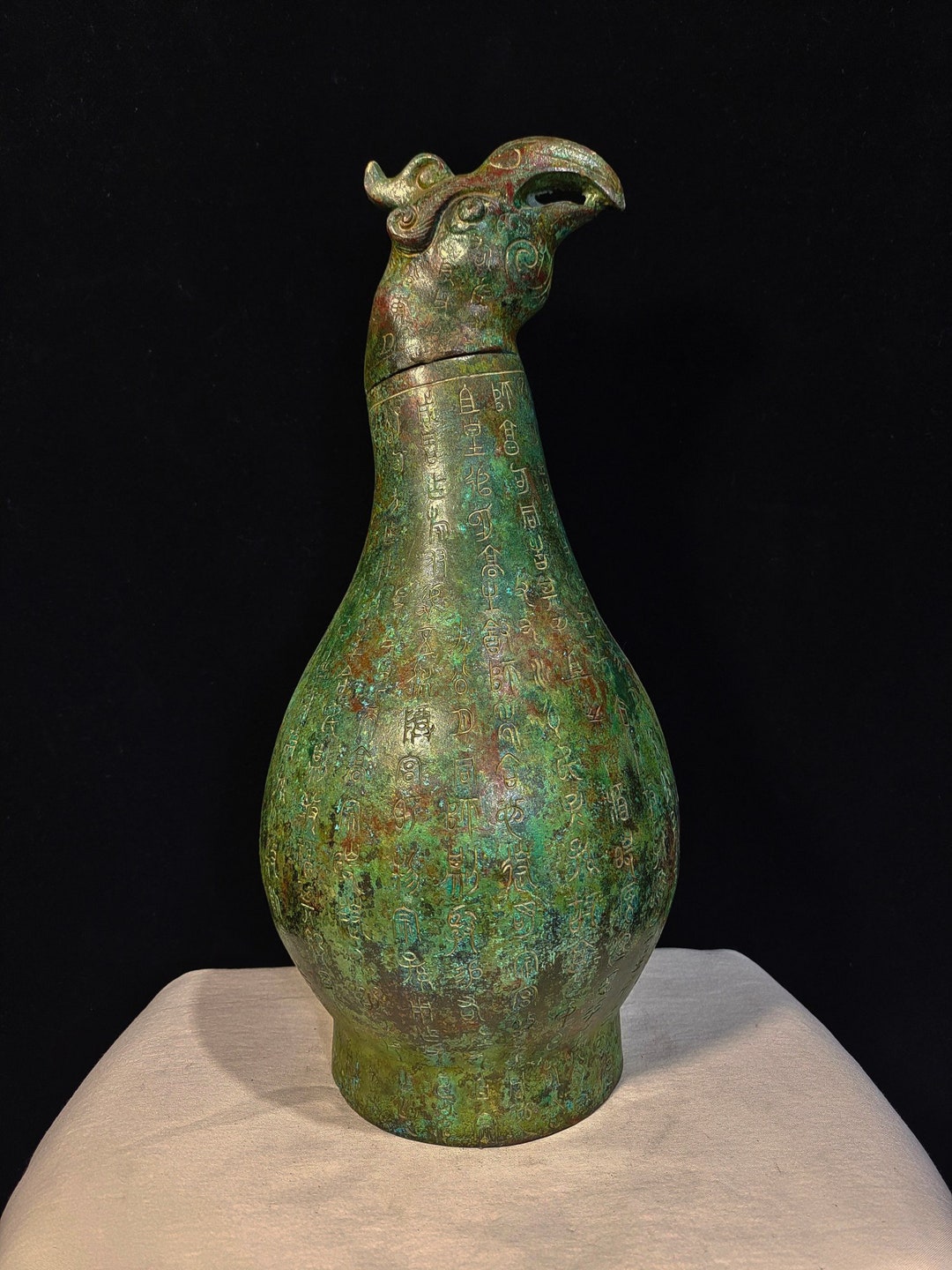 Chinese Antique Bronze Ritual Vessels - Etsy