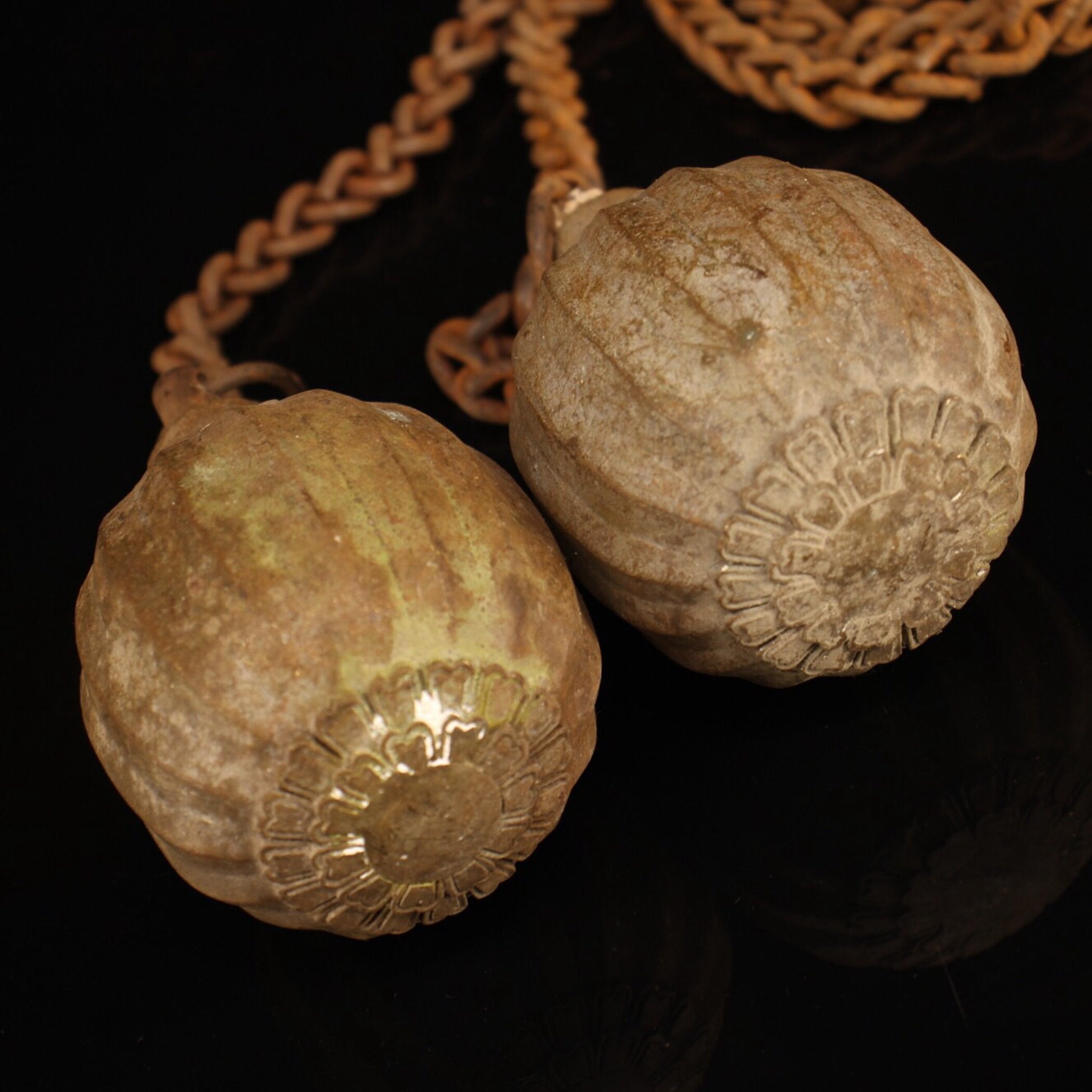 Meteor Hammer Pure Copper Meteor Hammer Weapon Pair.wn - Etsy