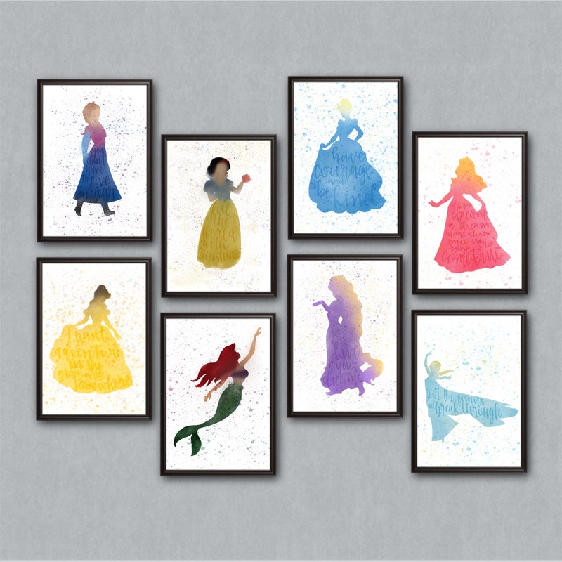 Princess Prints - Etsy