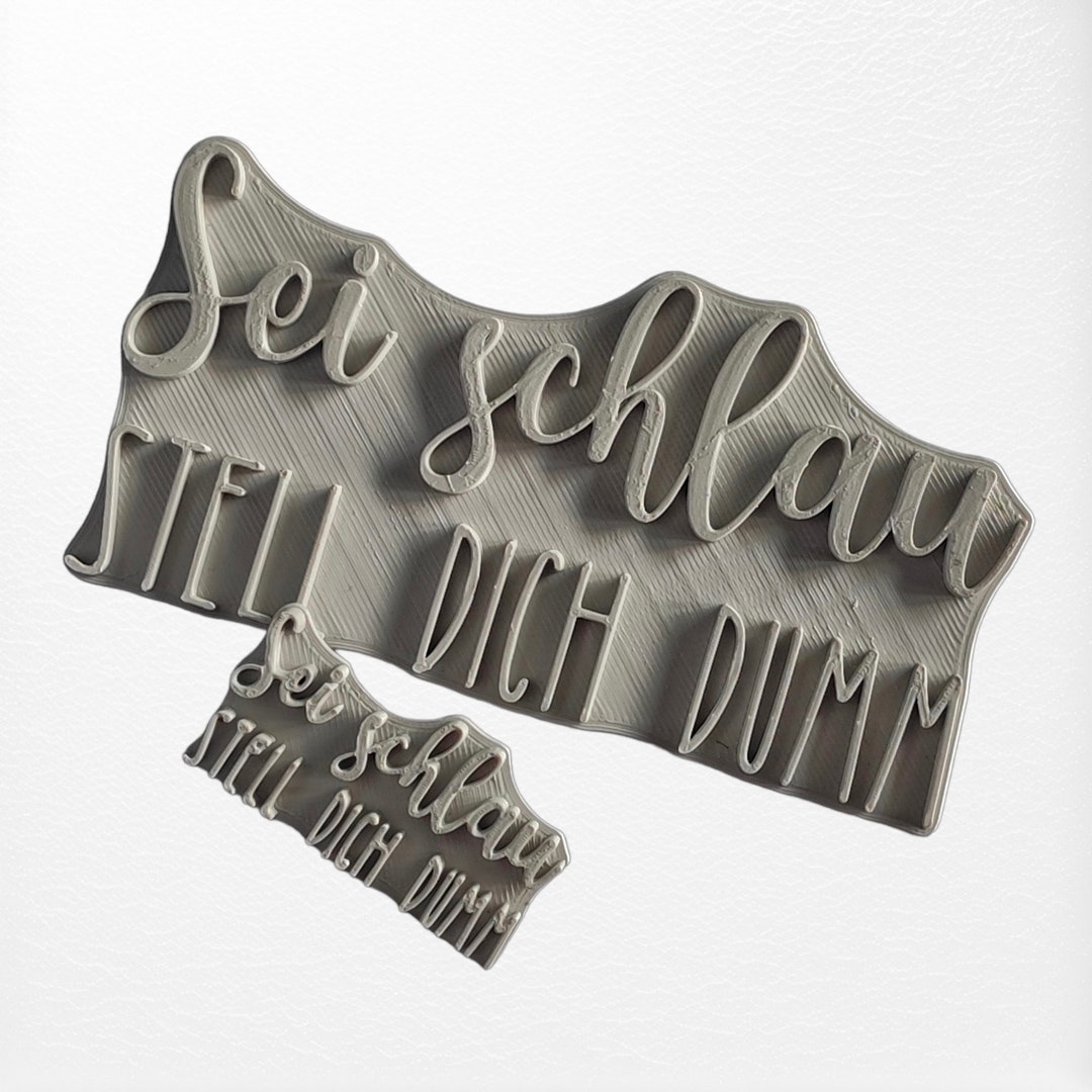 Be Smart Play Dumb - Saying Ceramic Stamp - Etsy