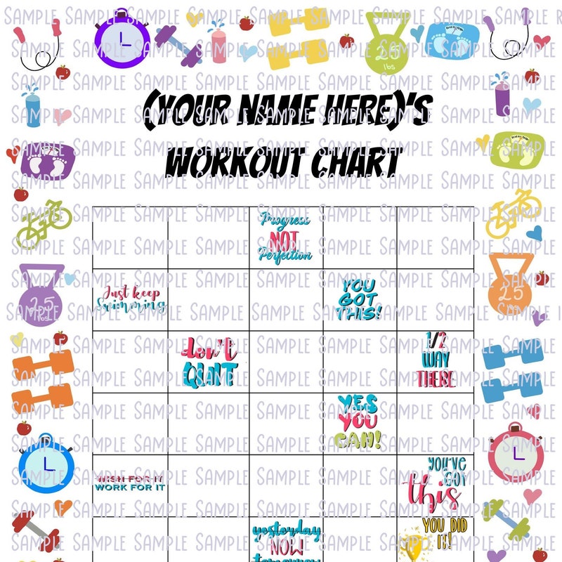 Adult Reward Chart - Etsy UK