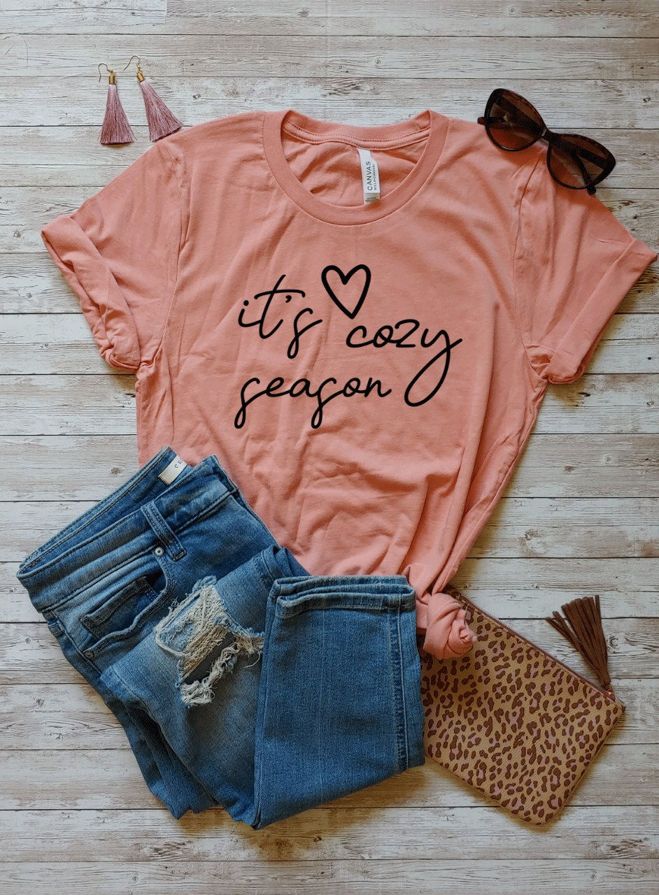 It's cozy season shirt cozy shirt holiday gift - Etsy.de