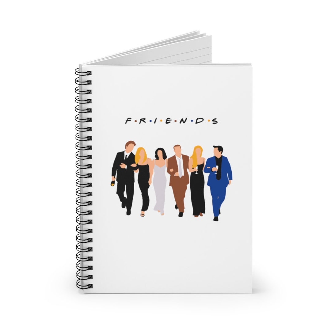 FRIENDS Notebook , Friends Series, Friends Gift, Friends Tv Show Fan ...