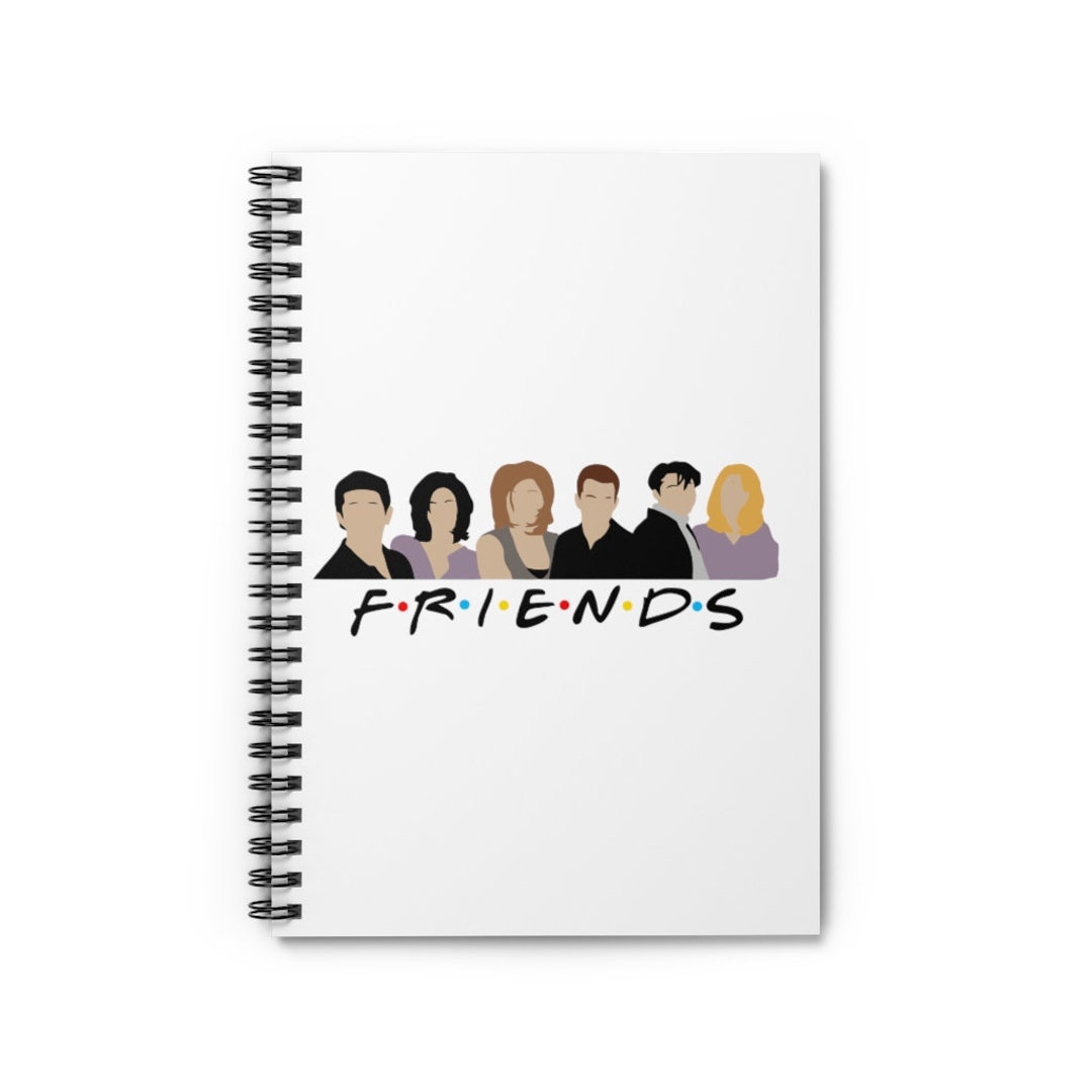 FRIENDS Notebook , Friends Series, Friends Gift, Friends Tv Show Fan ...