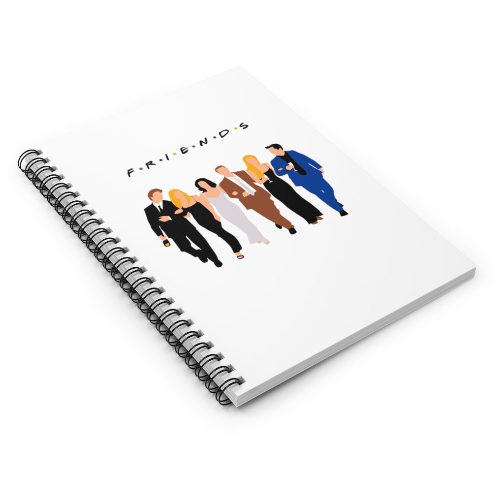 FRIENDS Notebook Friends Series Friends Gift Friends Tv - Etsy