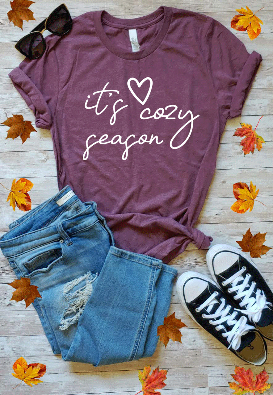 It's cozy season shirt cozy shirt holiday gift - Etsy.de