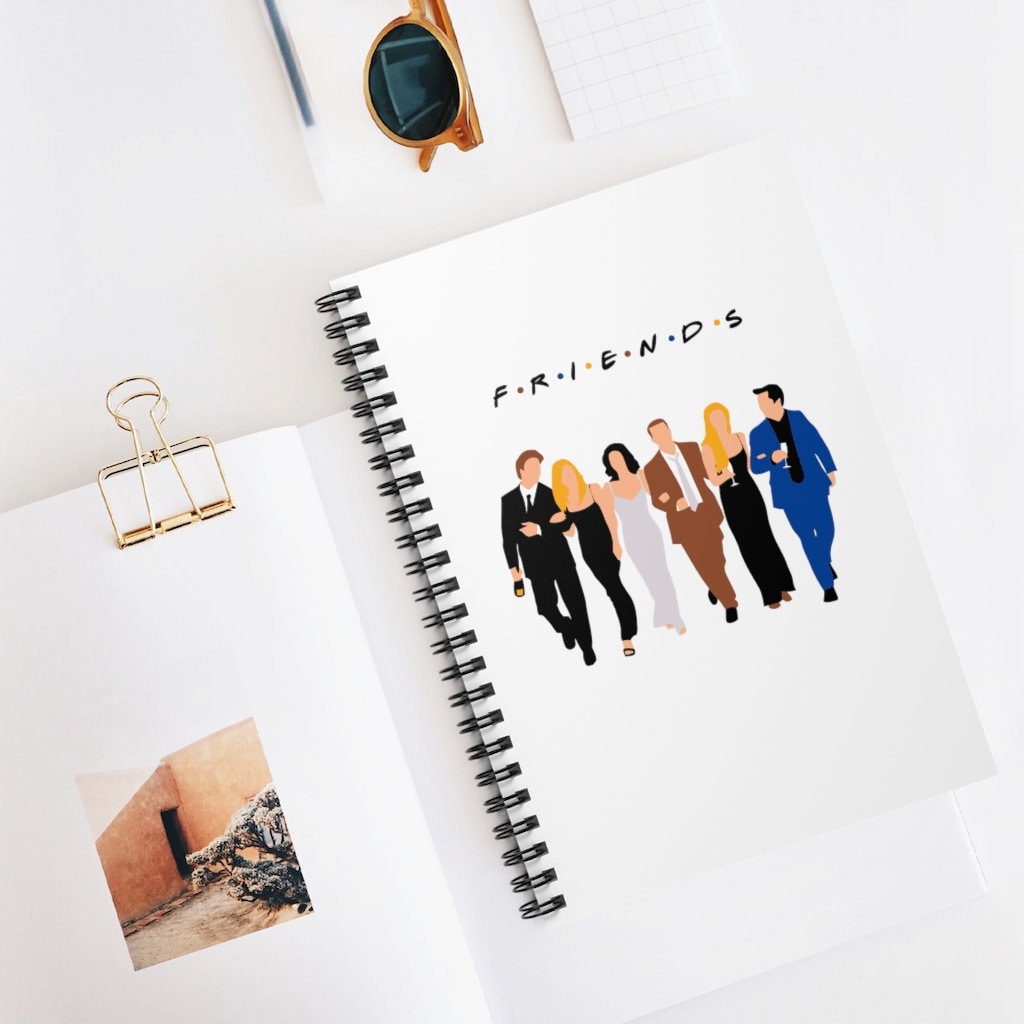 FRIENDS Notebook Friends Series Friends Gift Friends Tv - Etsy