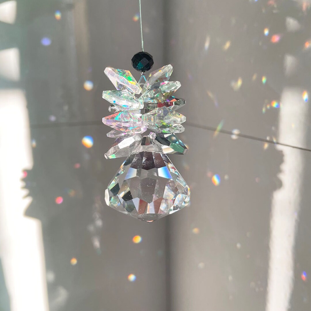 Hanging Prism Crystal Suncatcher for Window Decorations,hanging Glass ...