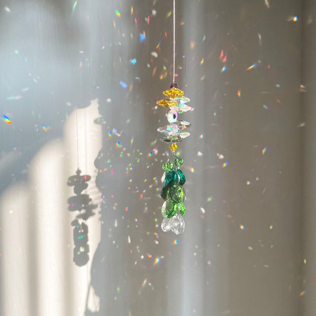 Crystal Beaded Sun Catcher for Car /window,hanging Suncatcher Window ...