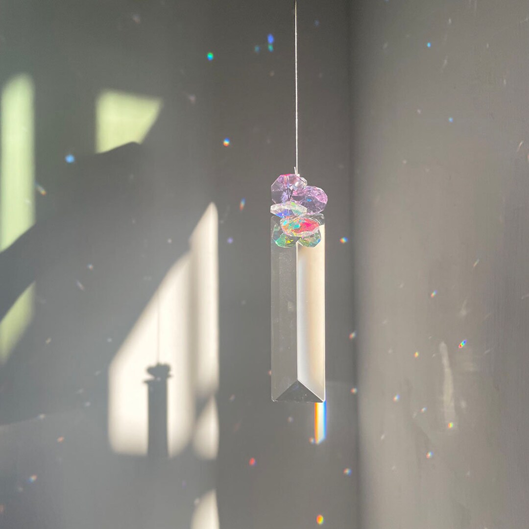 Window Prism Crystal,rainbow Prism Catcher,crystal Prism Suncatcher ...