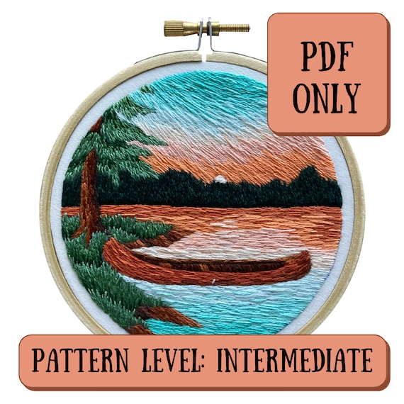 Lake Embroidery Designs
