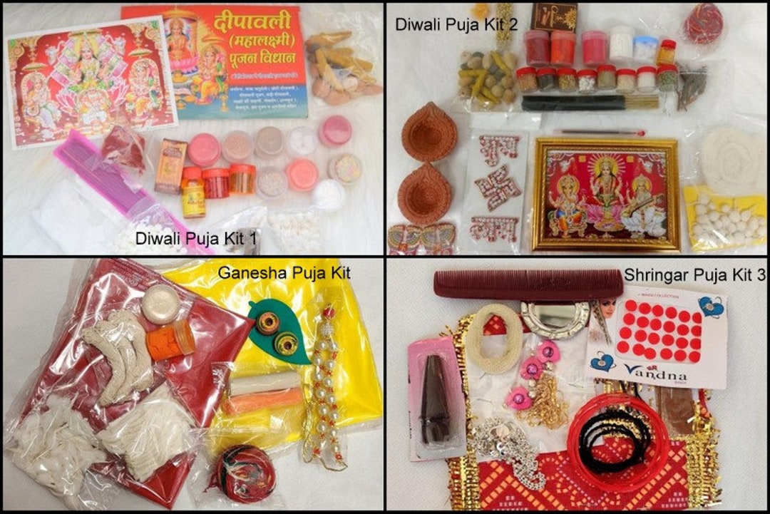 UK Seller Puja Essentials Pooja SAMAGRIH, Mataji Shringar, Diwali Puja ...