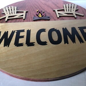 Laser Cut Welcome Sign SVG , Digital File for Laser Cut and CNC ...
