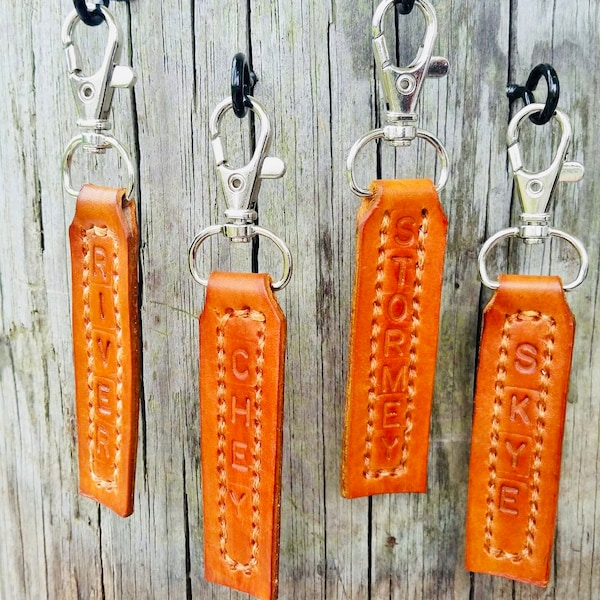 Leather Zipper Pull Etsy