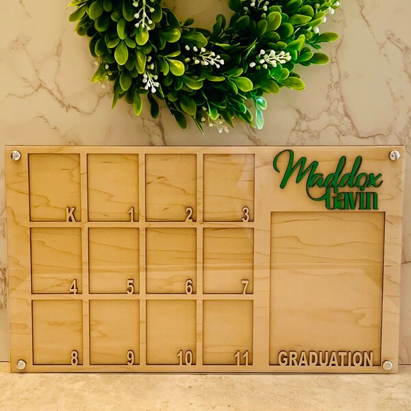 School Picture Frame - Etsy