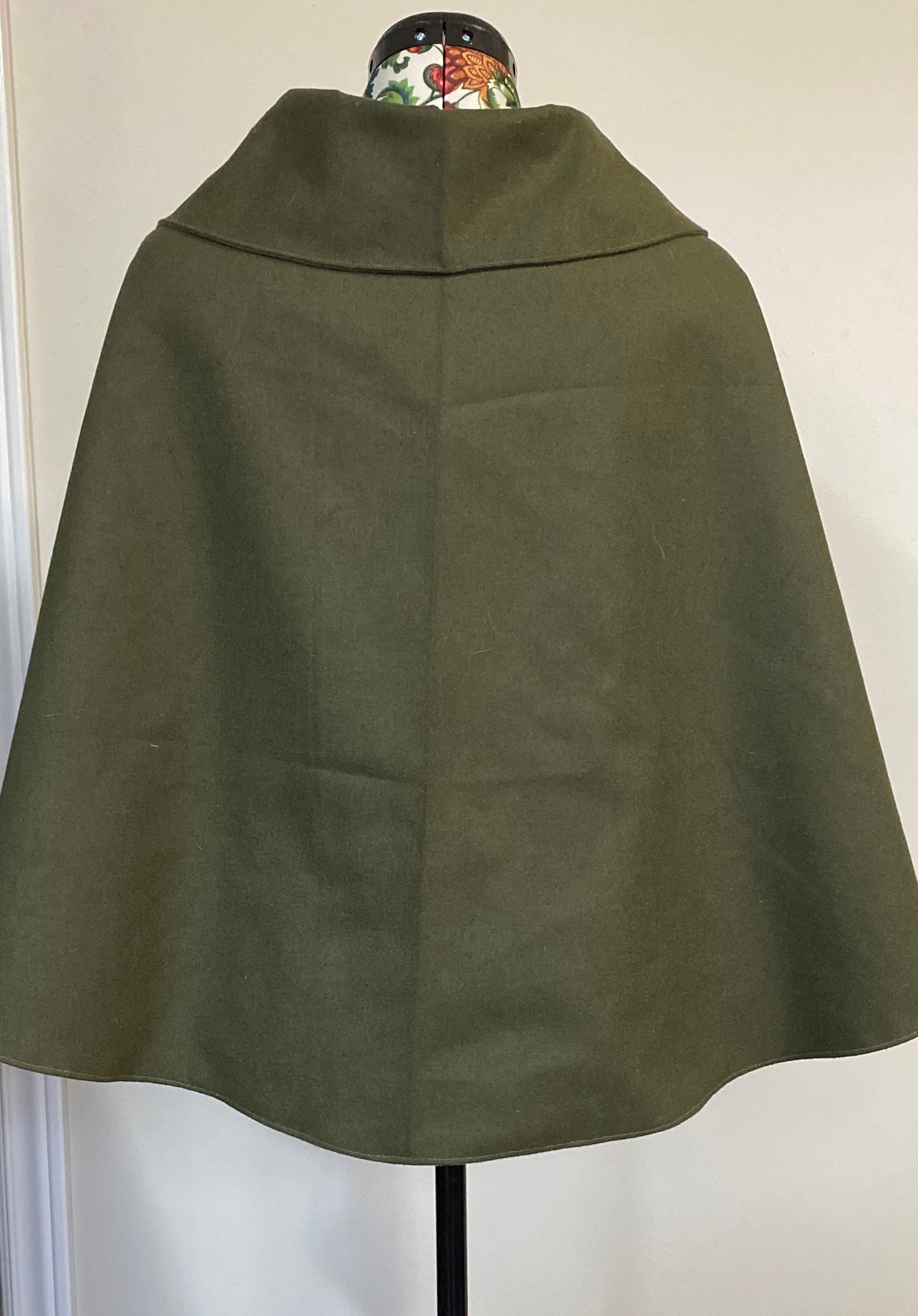 Wool Blend Cloak Handmade - Etsy Denmark