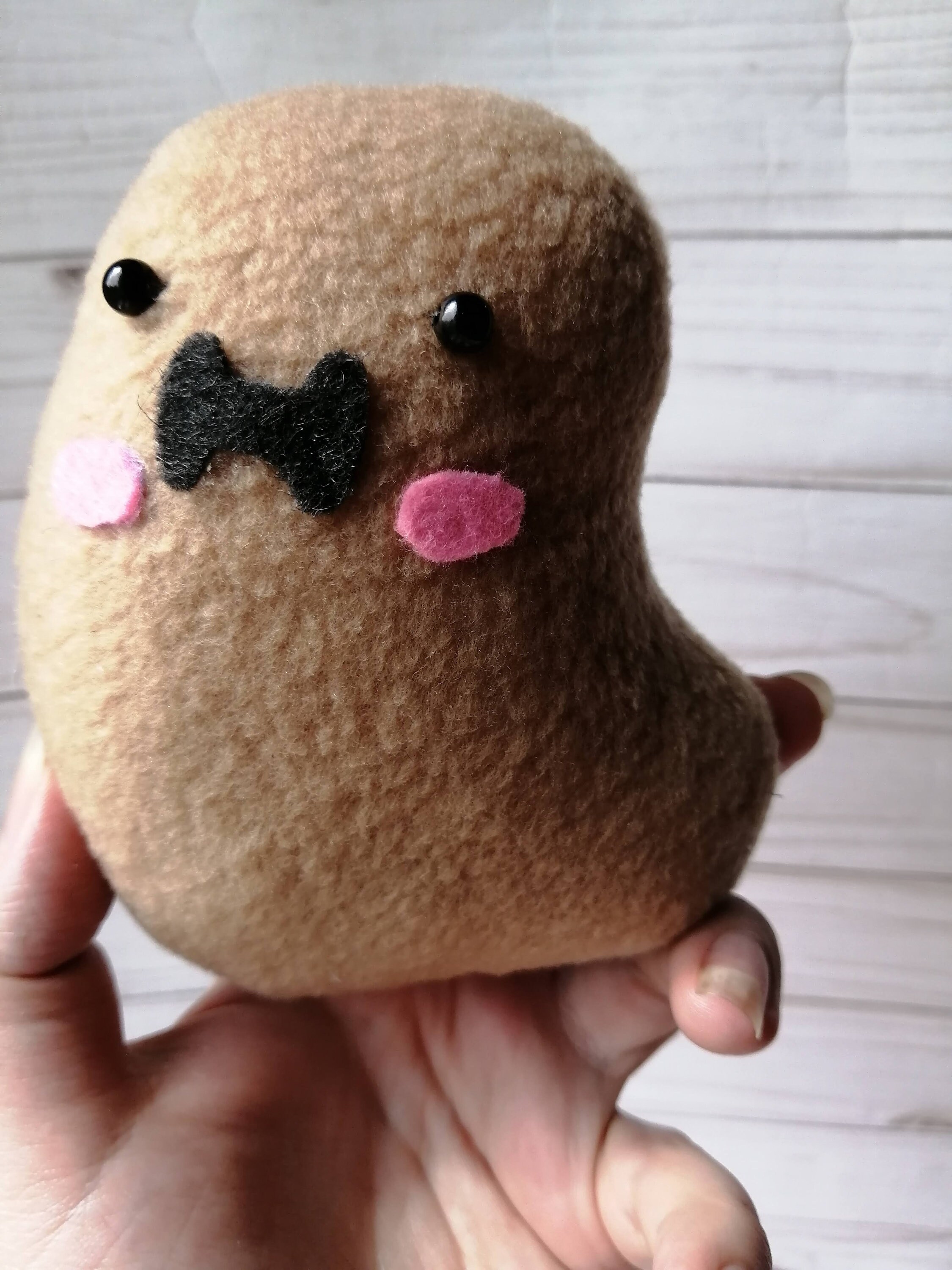 Kawaii Potato Plush comida plushie | Etsy