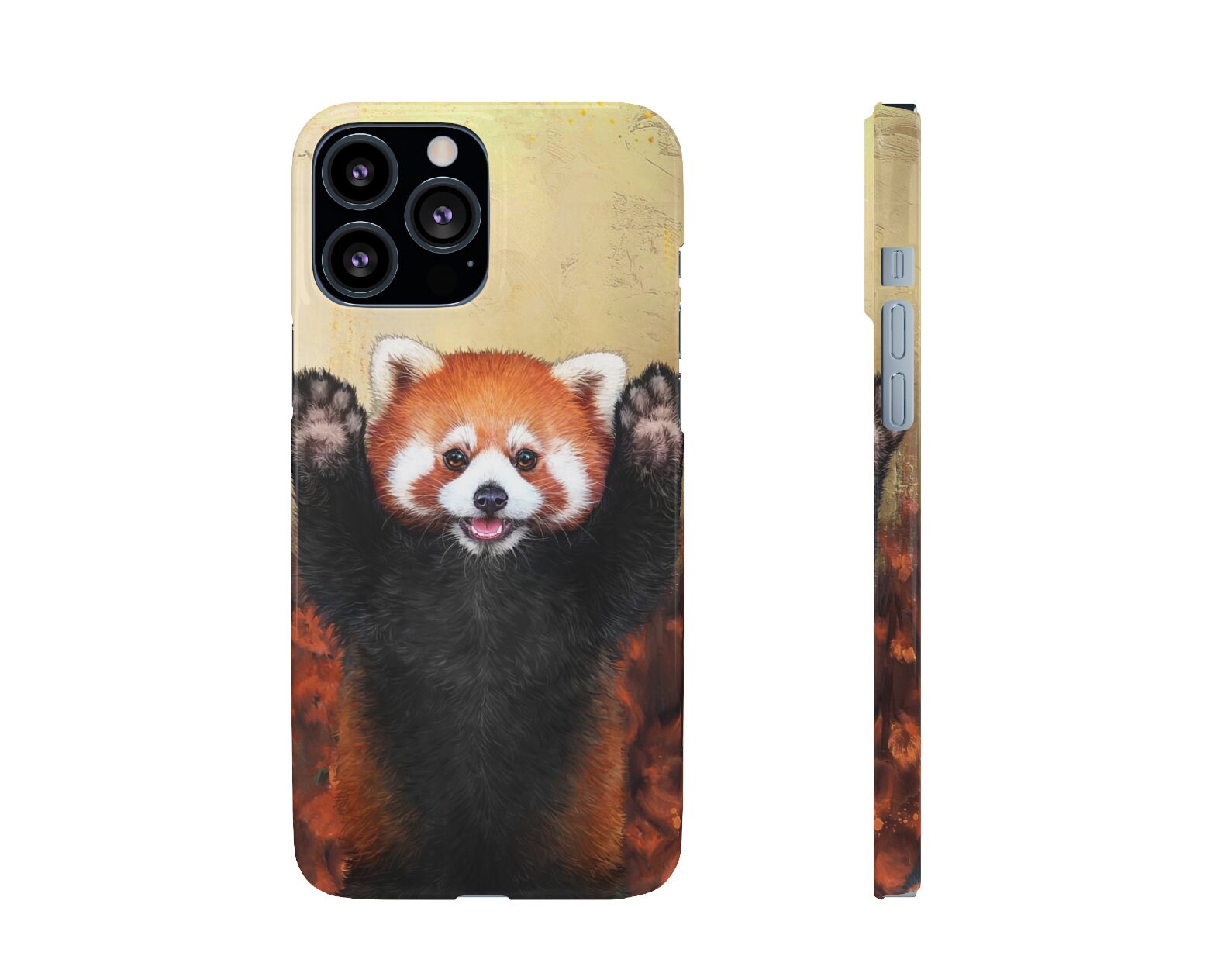 Red Panda Painting Phone Case • Red Panda iPhone Case • Cute Red Panda ...