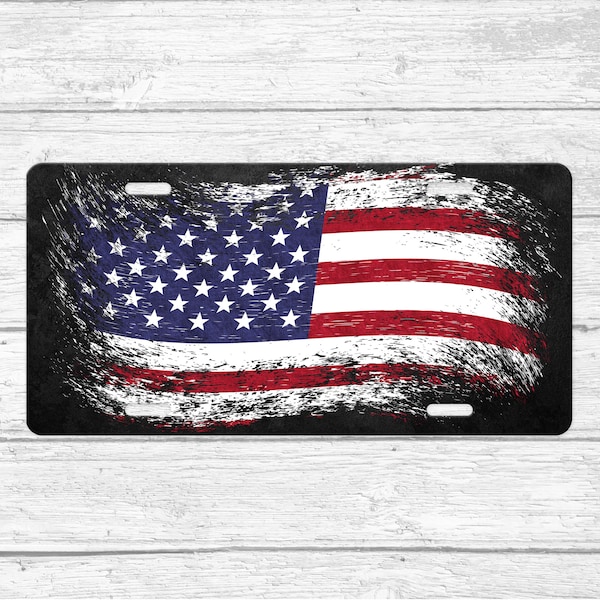 Patriotic Front License Plate - Etsy
