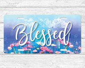 Blessed License Plate Religious License Plate Christian - Etsy