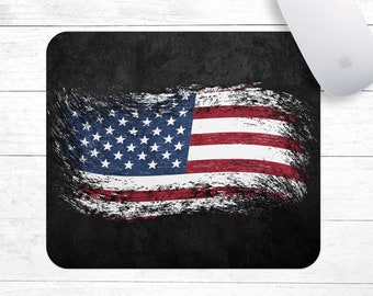 American Flag Mouse Pad | Etsy