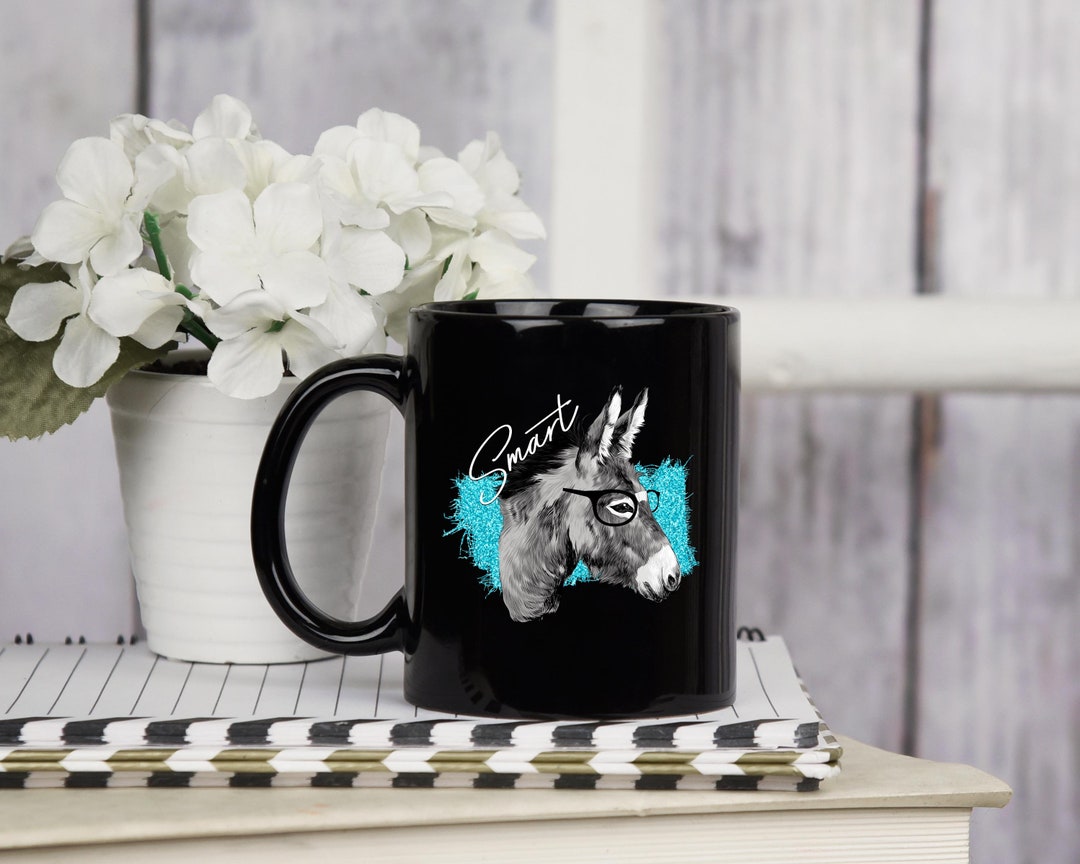 Funny Donkey Mug Smart Ass Donkey Mug Smart Ass Mug - Etsy