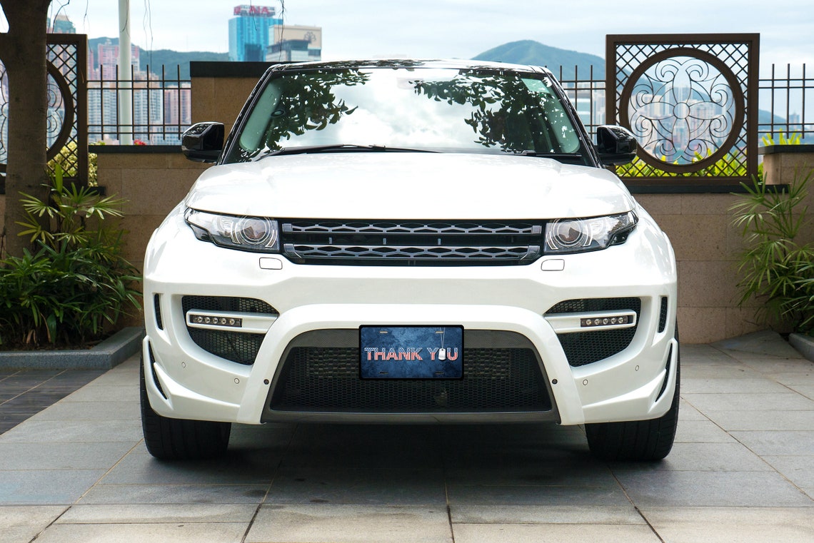 Patriotic "thank You" License Plate • U.S. Military License Plate ...