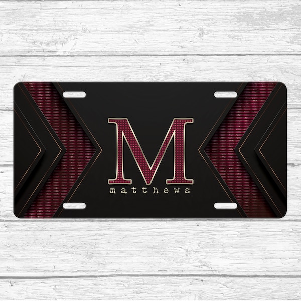 License Plate Letters - Etsy