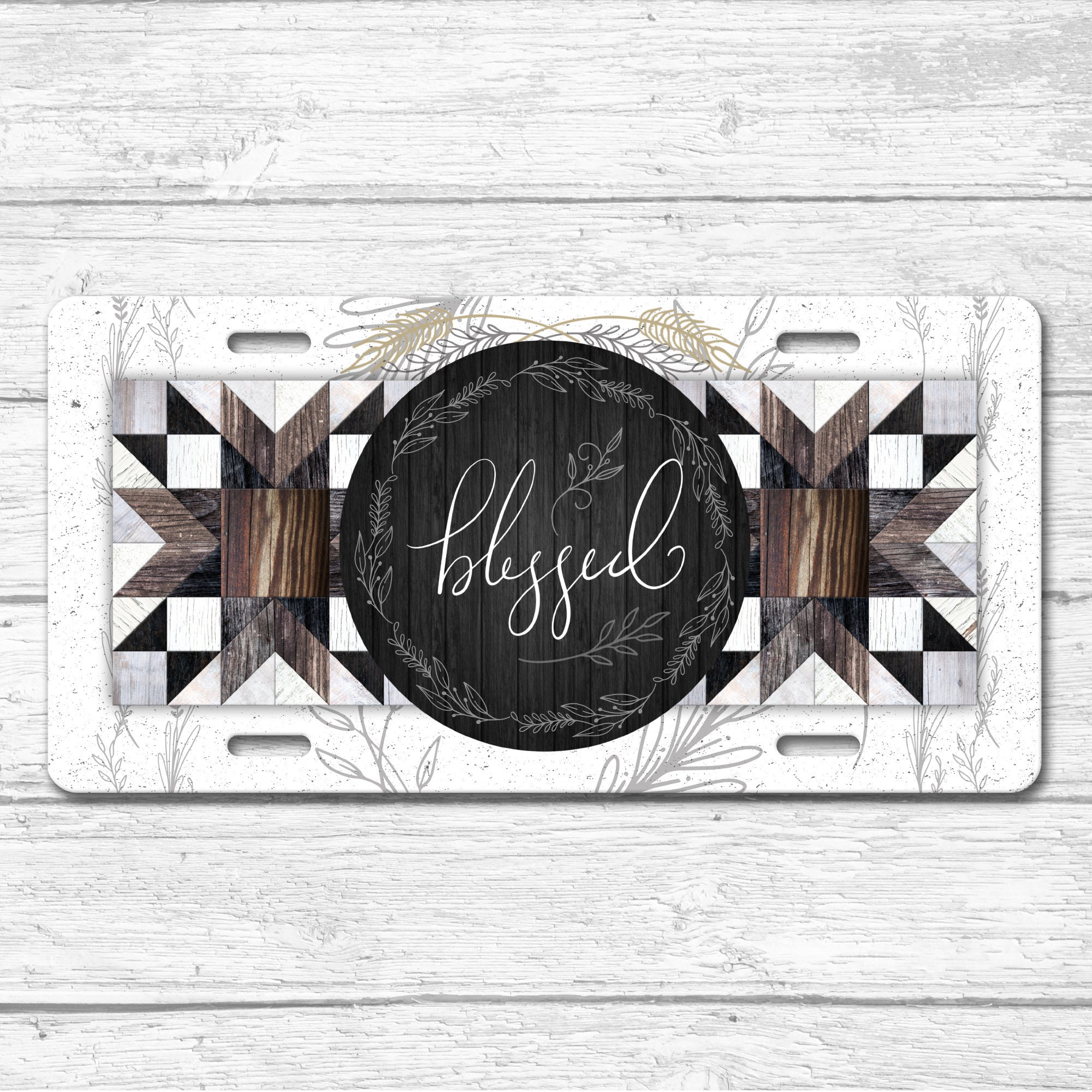 Blessed License Plate Religious License Plate Christian | Etsy