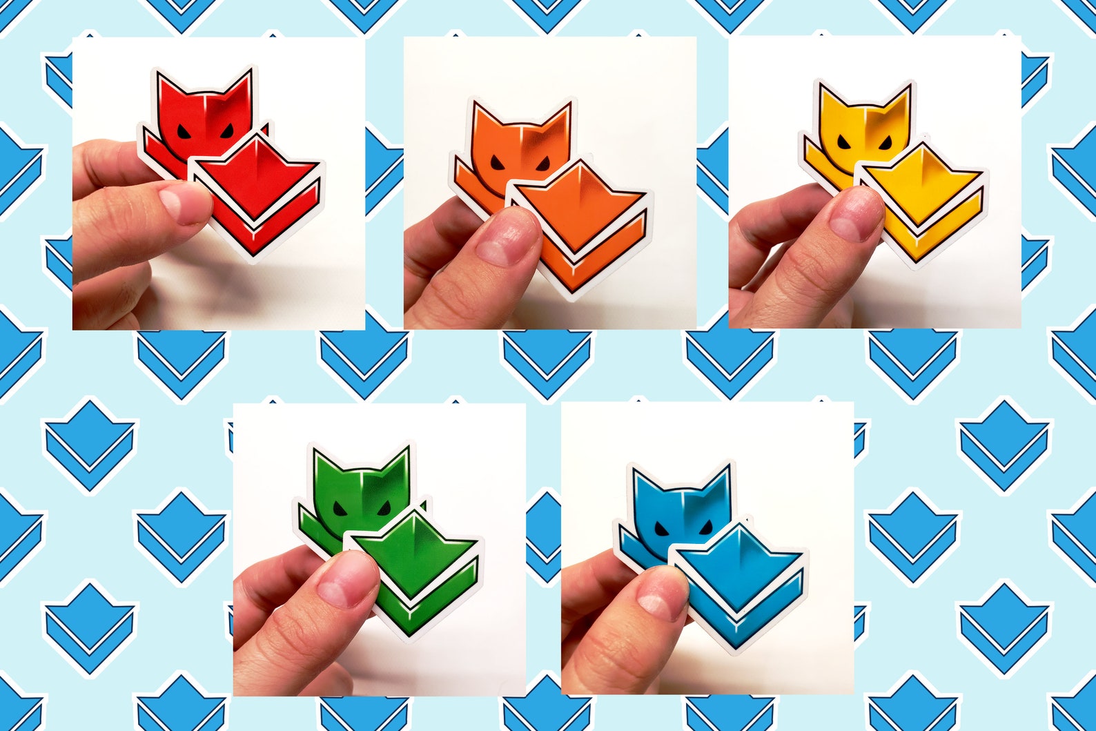 GW2 Commander Tag Stickers - Etsy