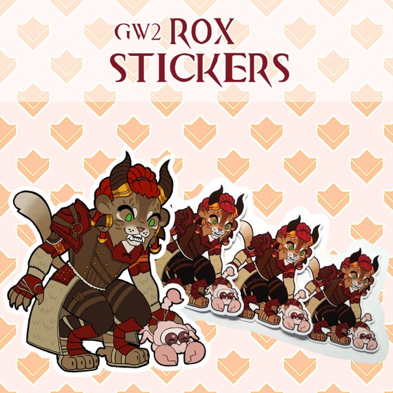 GW2 Rox Sticker | Etsy