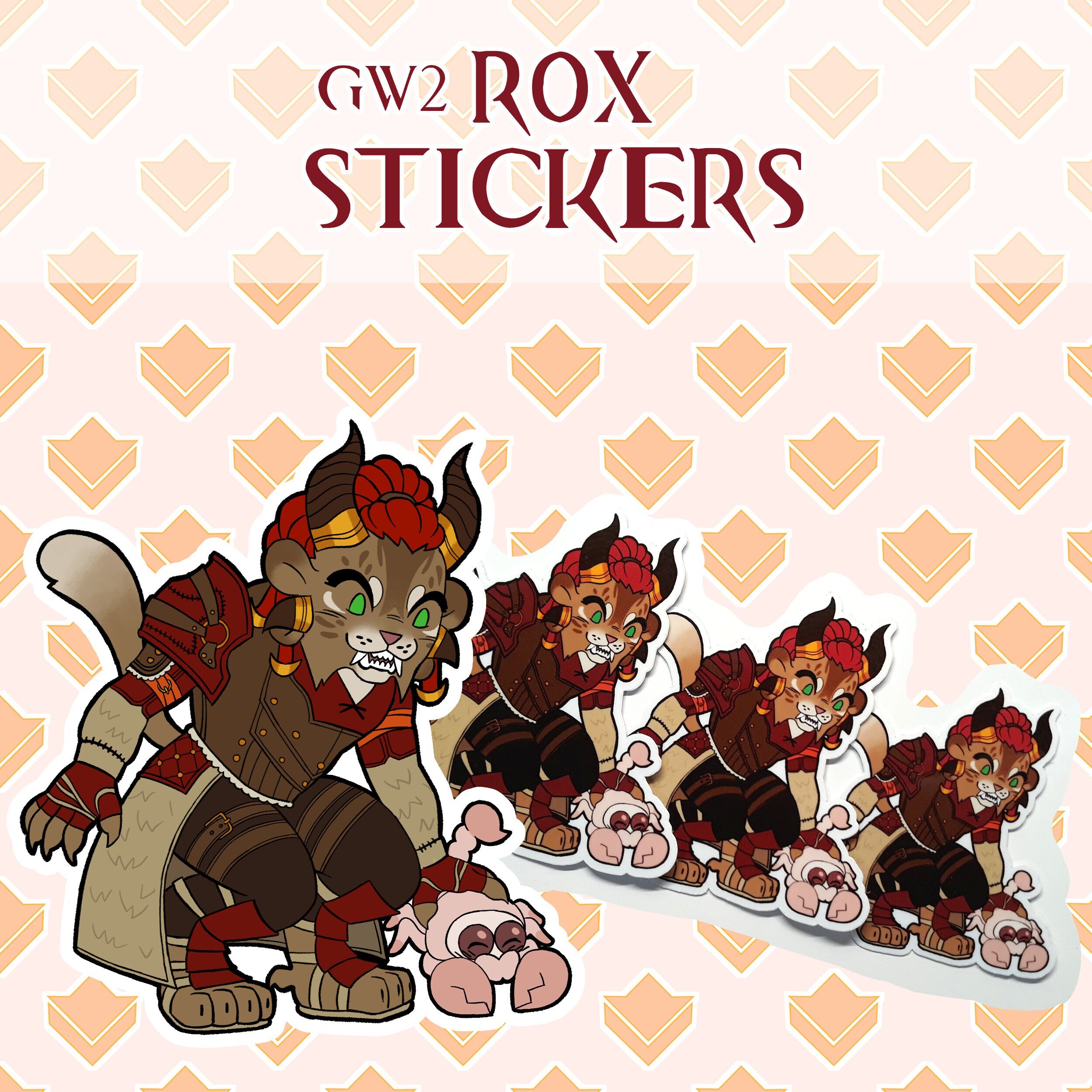 GW2 Rox Sticker - Etsy