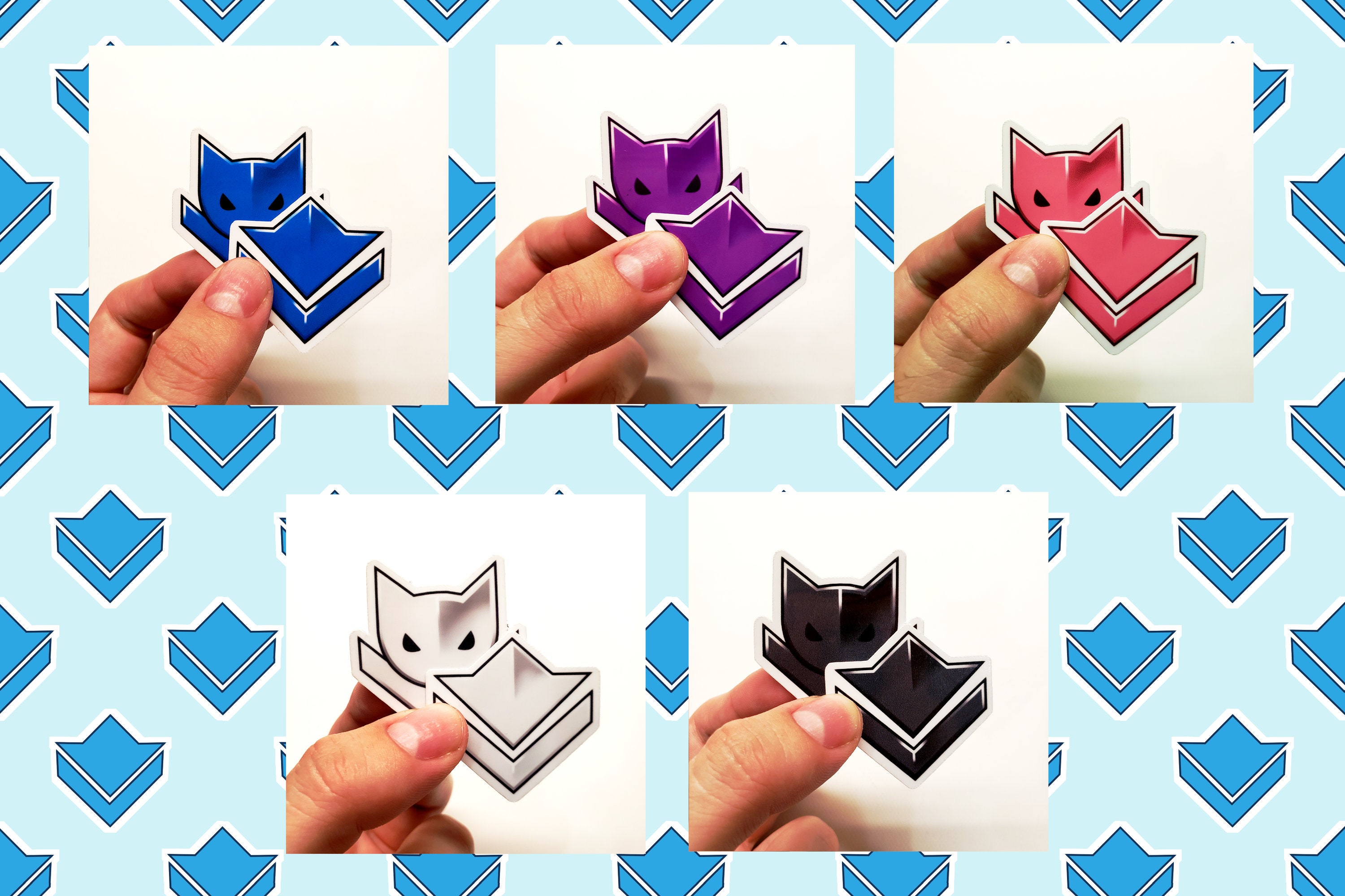 GW2 Commander Tag Stickers - Etsy