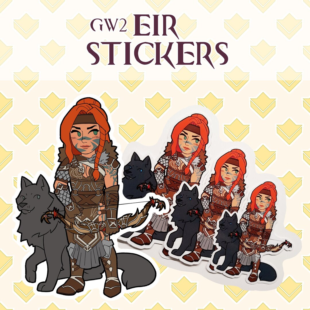 GW2 Eir Sticker - Etsy