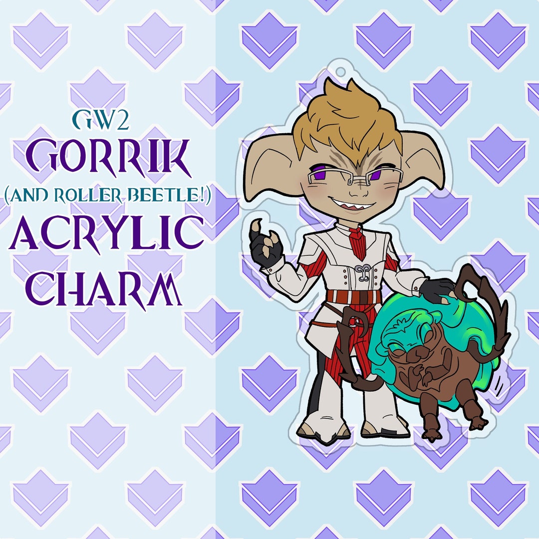 GW2 Gorrik Acrylic Charm - Etsy
