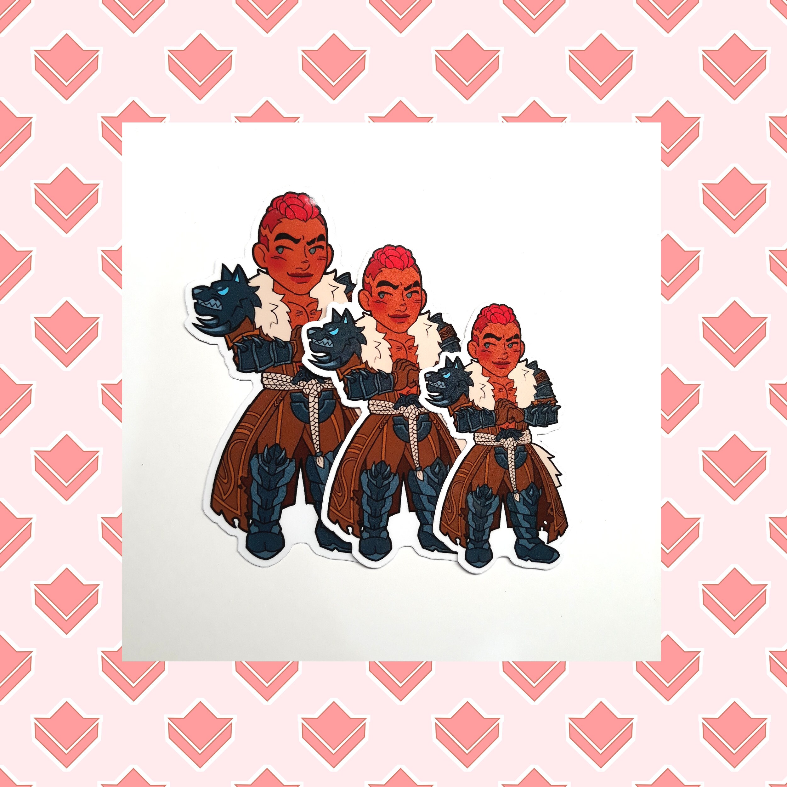 GW2 Braham Stickers - Etsy