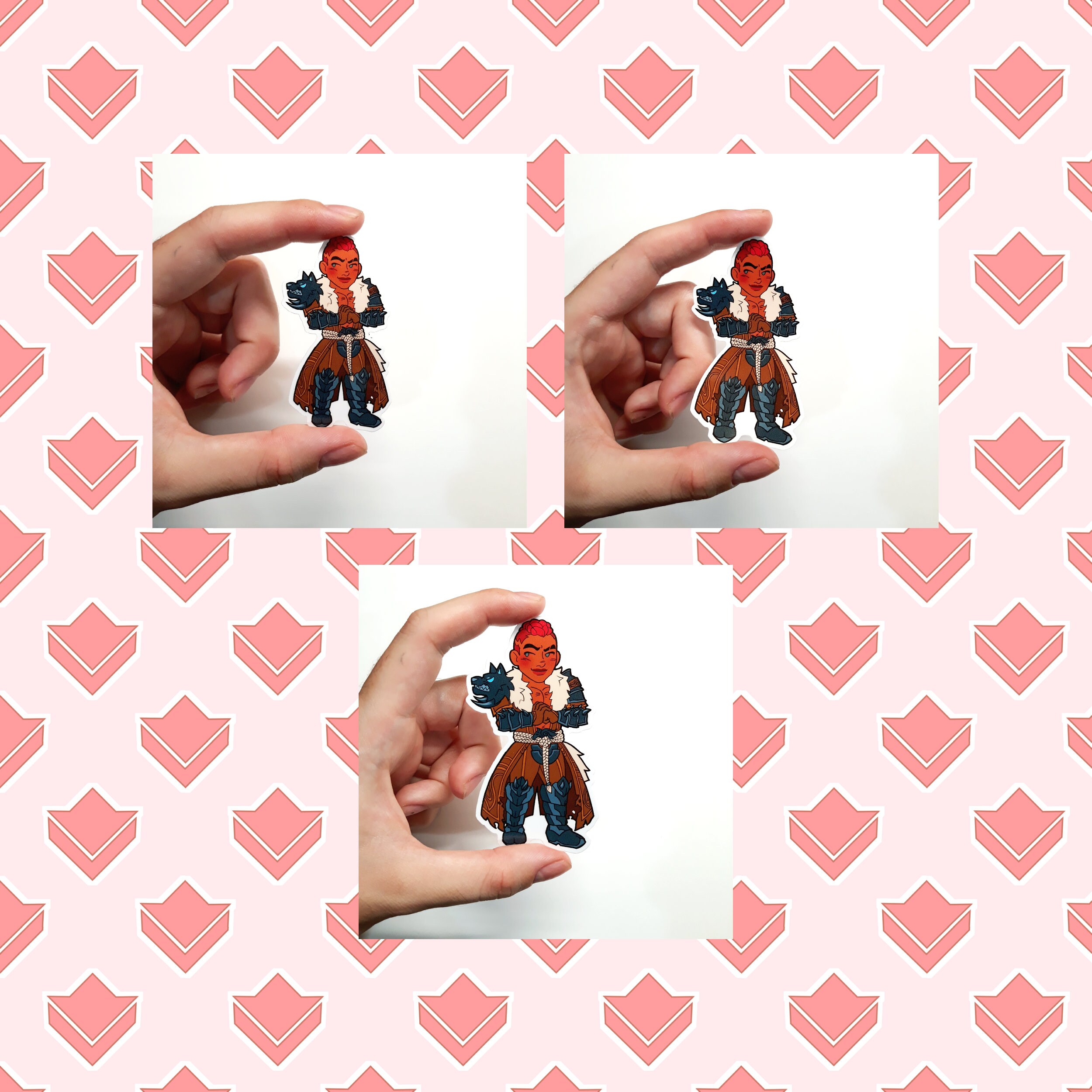 GW2 Braham Stickers - Etsy