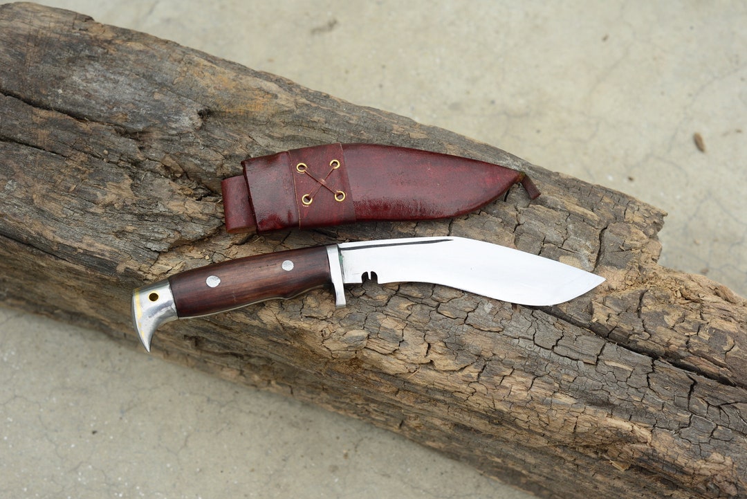 5 Inches Blade Biltong Gurkha-hand Forged-british Khukuri-fishing & Kitchenknife-ready to Use ...