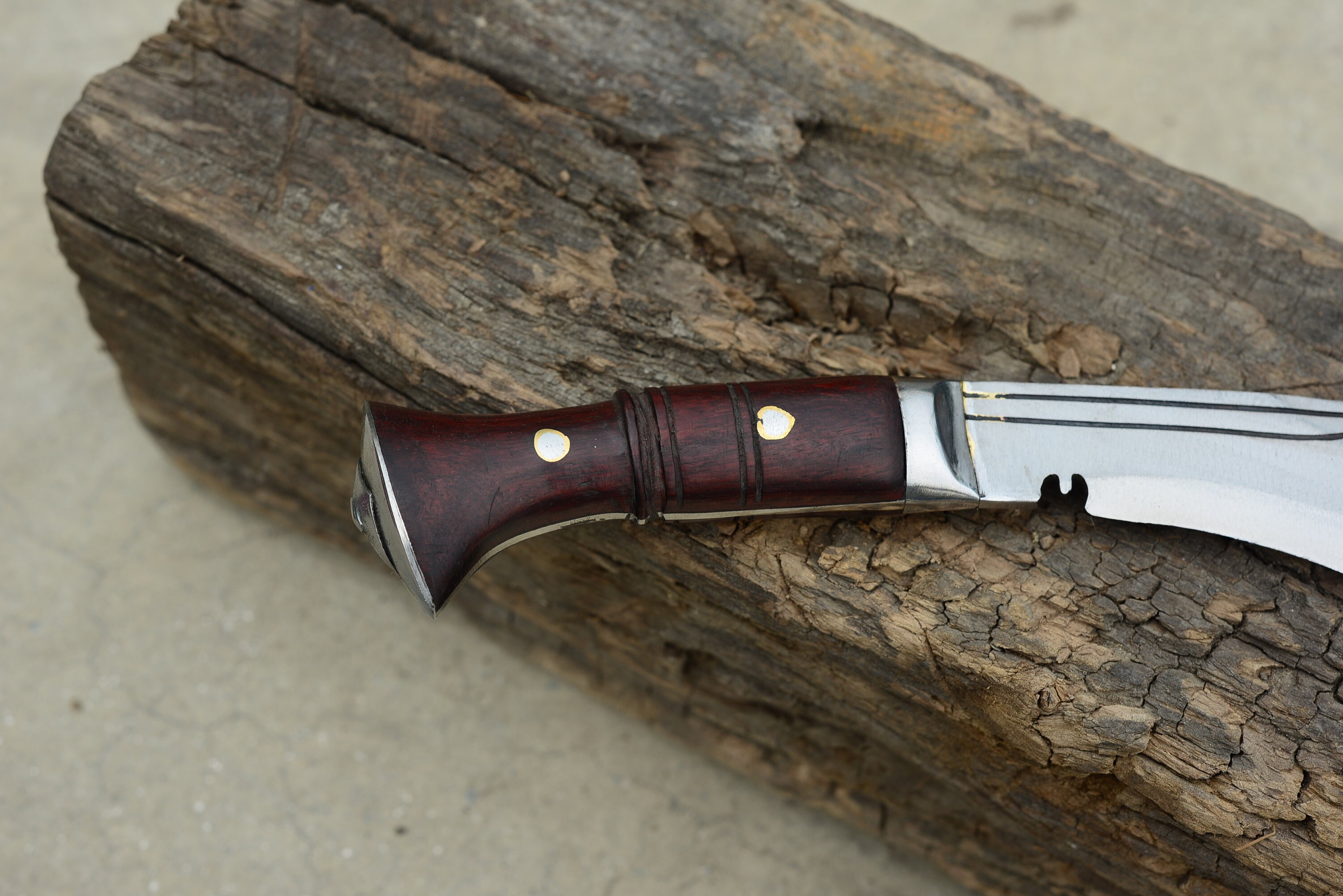 8 Inches Gurkha Panawal Jungle Khukuri-hand Forged-ready to Use-british Khukuri-long Blade-mini ...