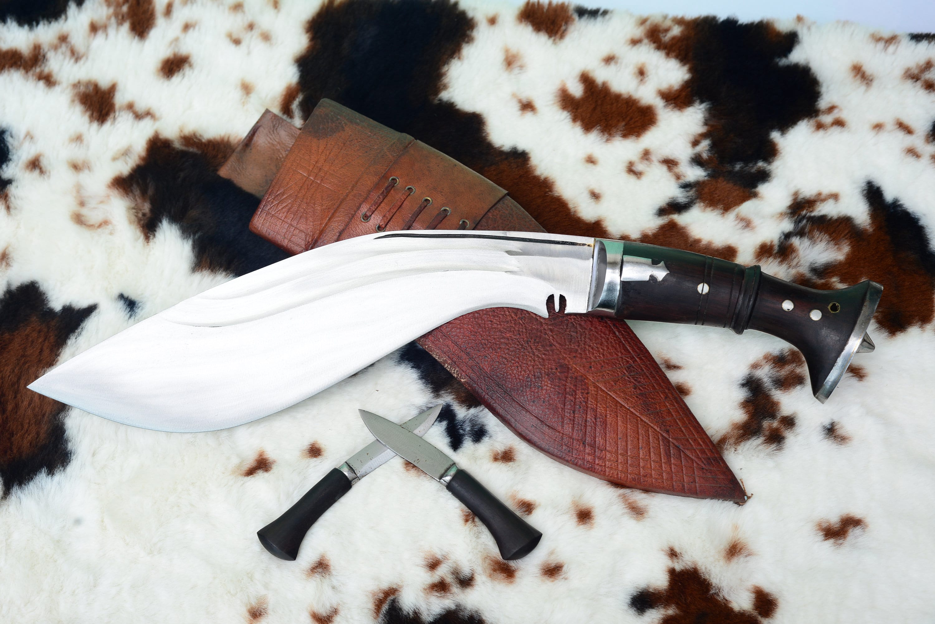 12 Gurkha High-quality Khukuri From Nepal-kukri Sword-antique Khukuri ...