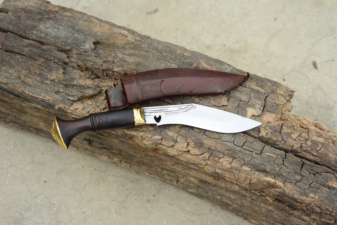 Genuine Gurkha Kukri-5" Gurkha Cheetlange Red Khukuri-hand Forged ...