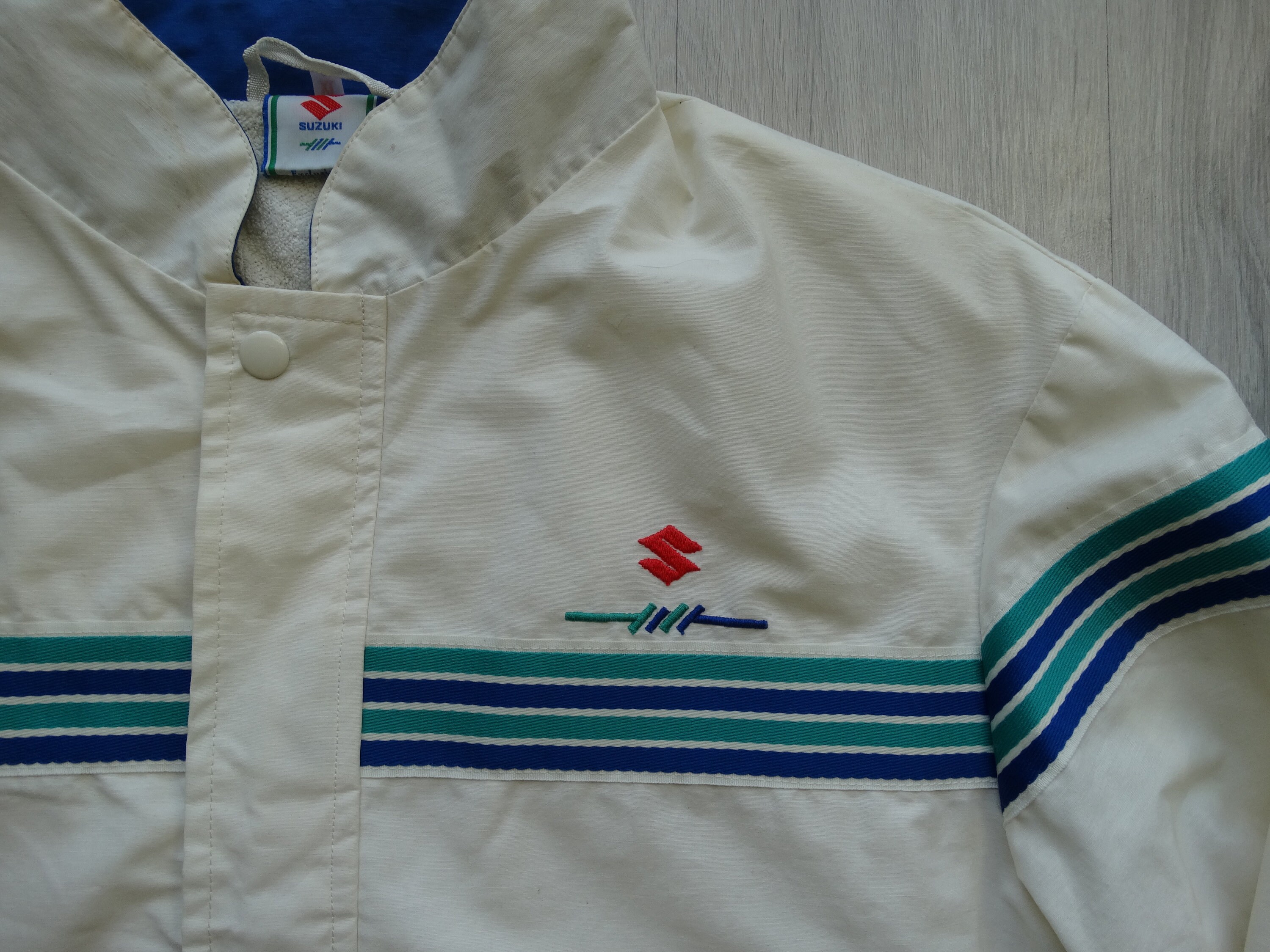 Vintage 80s Suzuki Racing Team Jacket Mens XL | Etsy